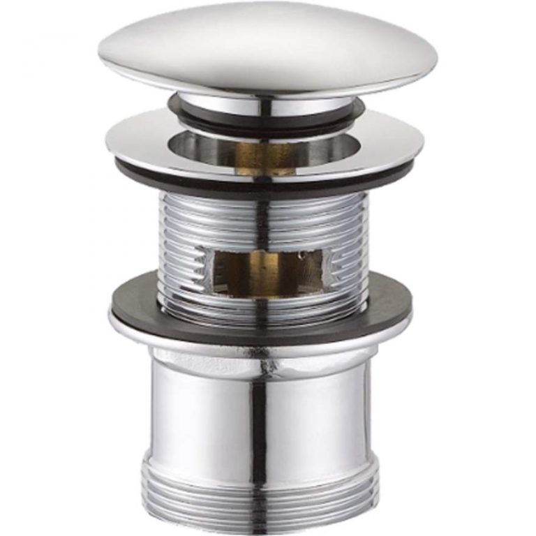 Oliveri Chrome Pop-Up Waste With Overflow ACC706-I-CH - Nuspace Homes